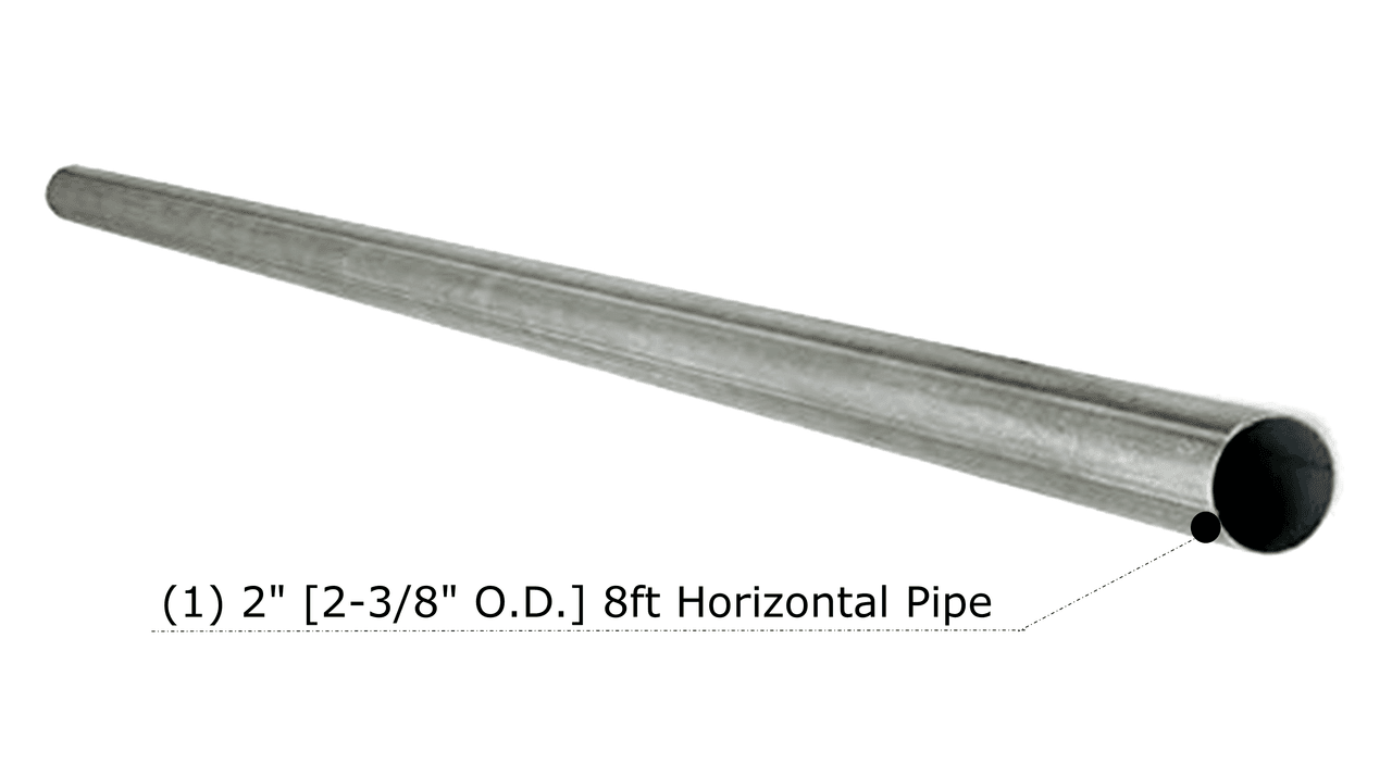 RevoPower '722208350670 2" Pipe (2-3/8" Outside Diameter) Pipe ...