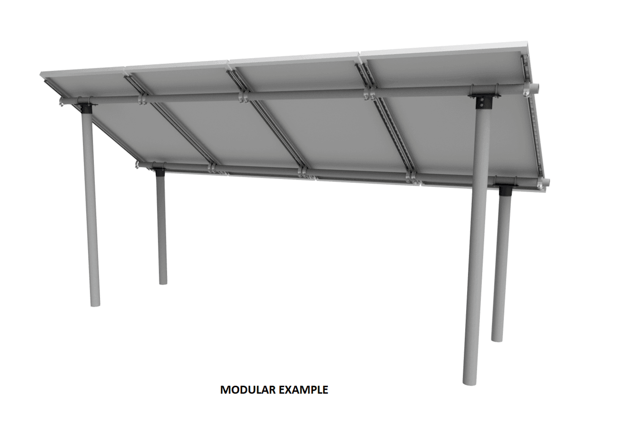 RevoPower EZArray Modular Solar Panel Array Bracket System, any Panel ...
