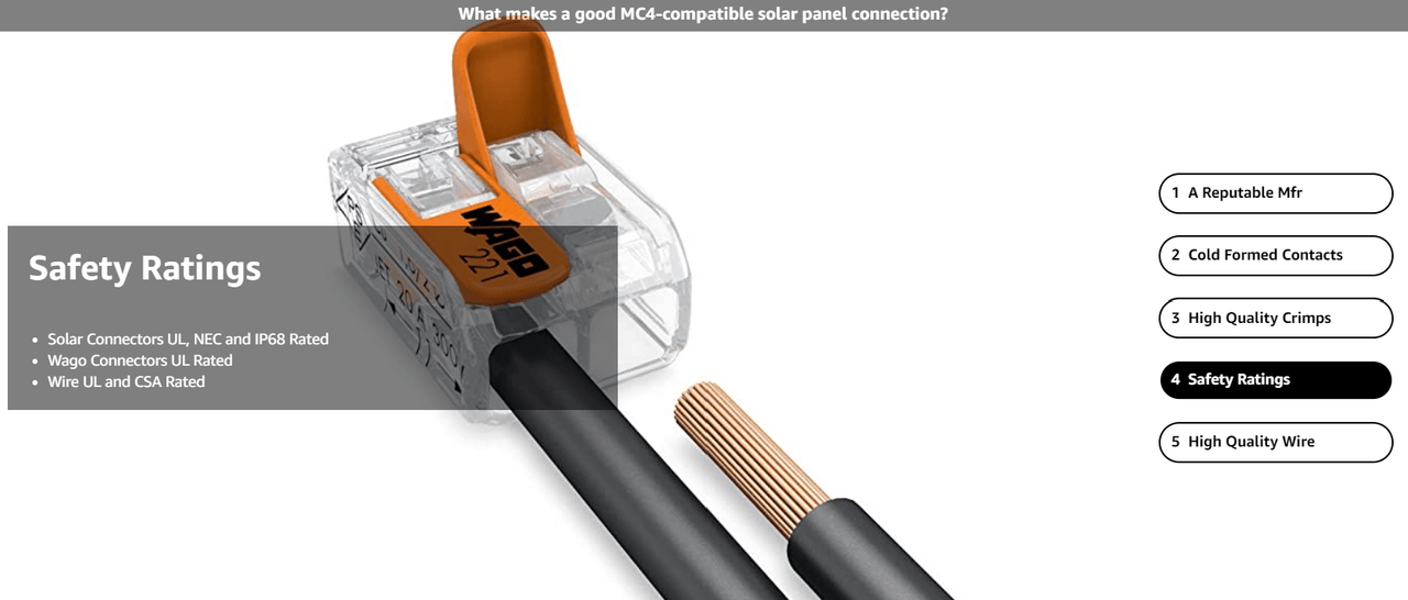 RevoPower Solar Panel Wall Wire / Cable Entry Weatherproof with Single ...
