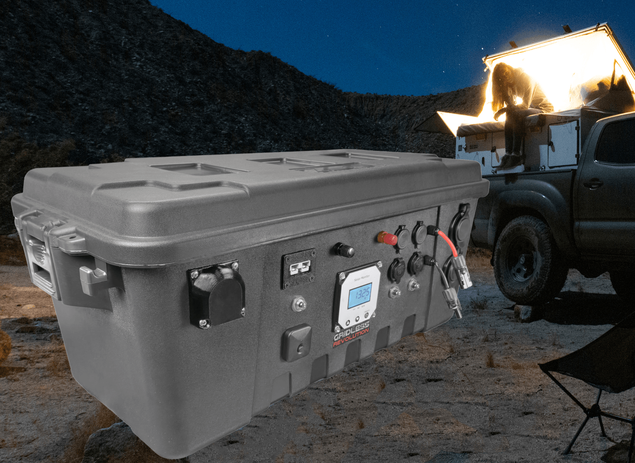 RevoPower RevoPower Fortress Overlanding Solar Generator Battery Box ...
