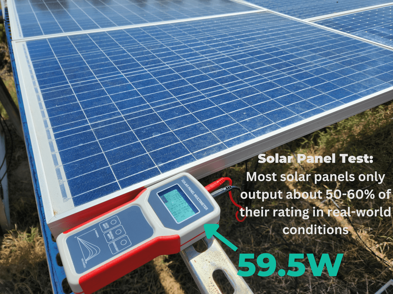 RevoPower '722208353923 Photovoltaic Solar Panel Multimeter, Solar ...