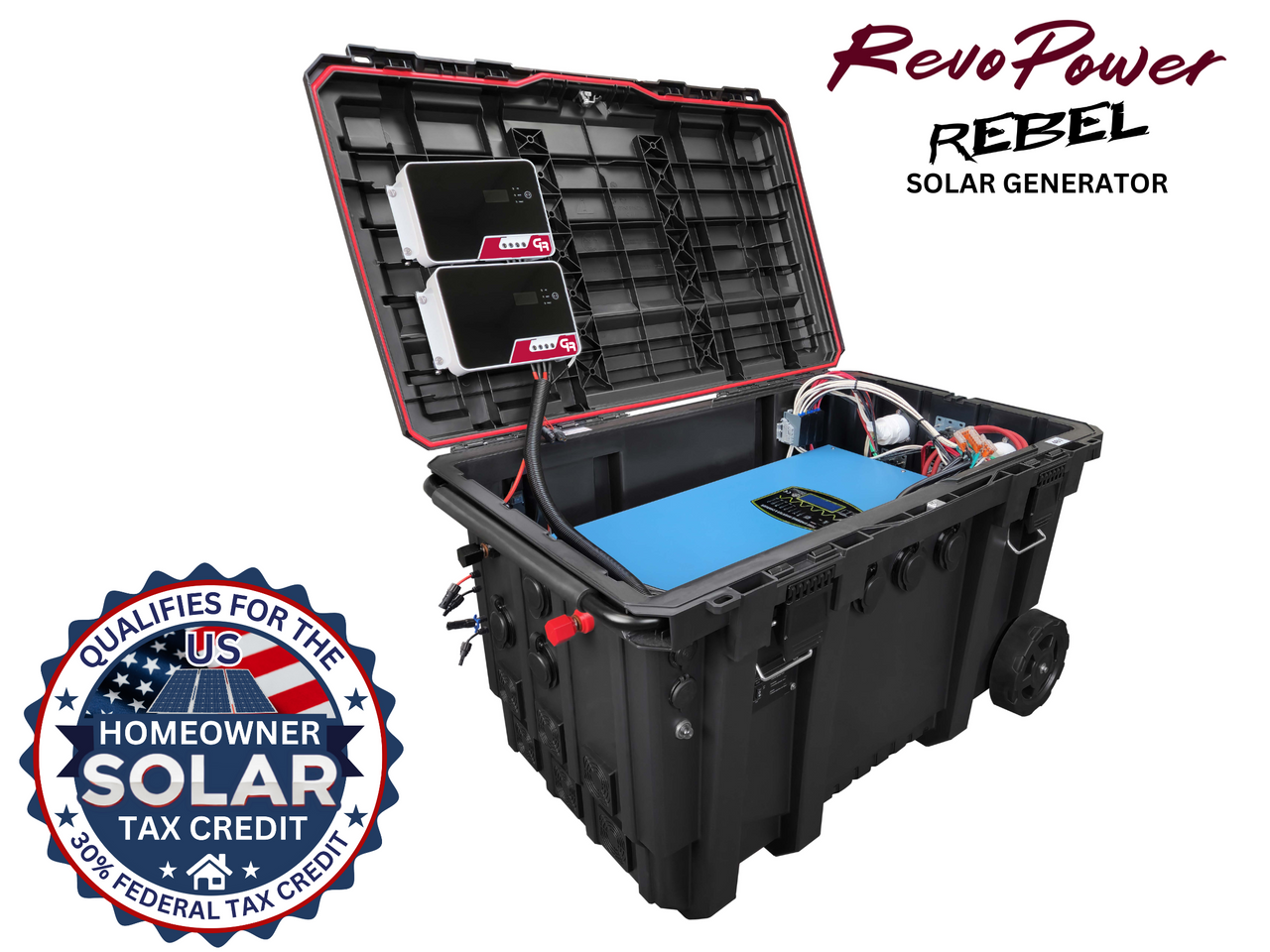 RevoPower 722208358522 RevoPower 18kW Rebel Solar Generator, 54kW Surge ...