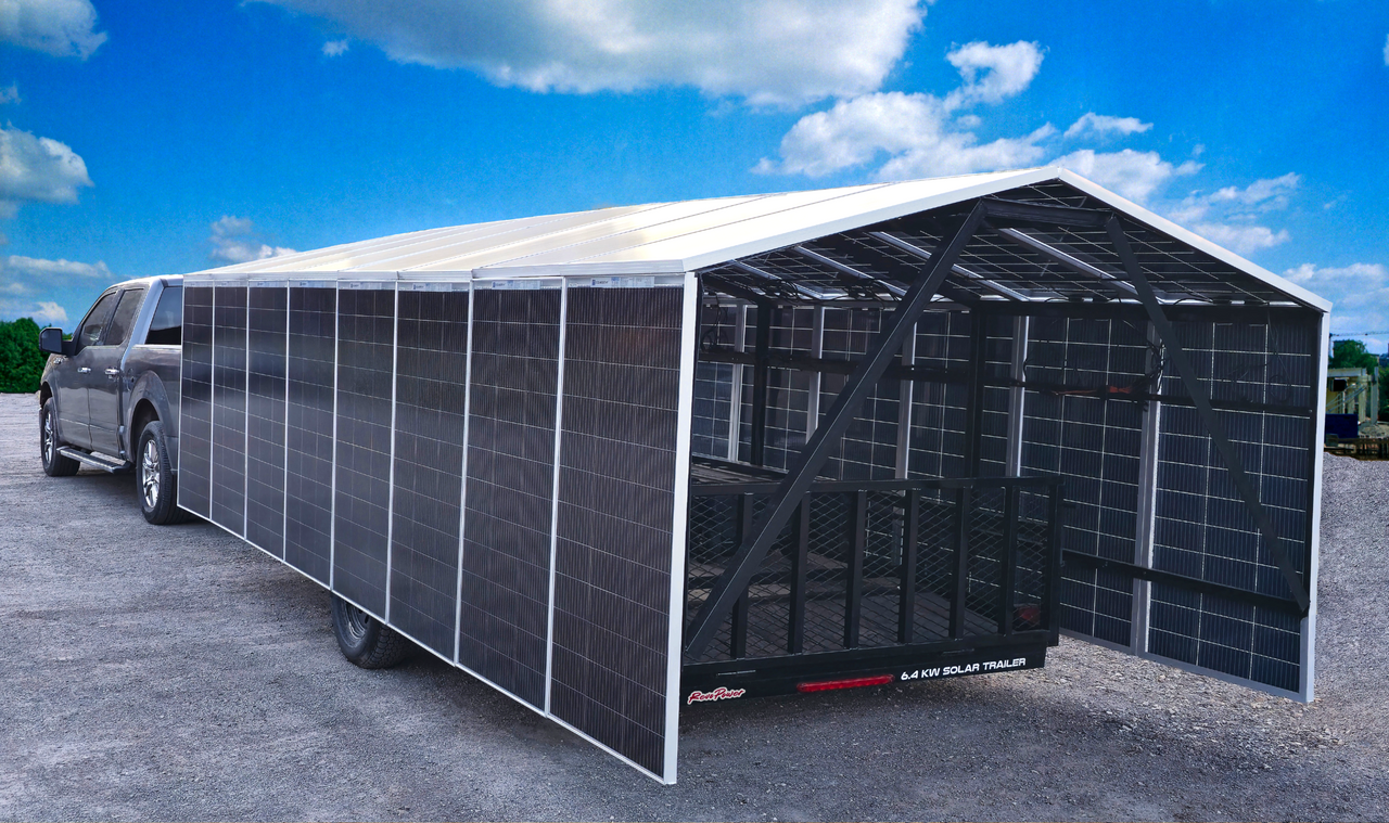 RevoPower USA-Made Solar Trailer by RevoPower: High-Capacity Solar ...