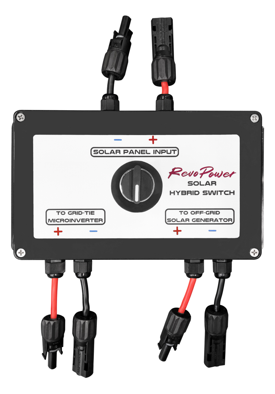RevoPower Solar Hybrid Switch - on and off grid switch for any solar ...
