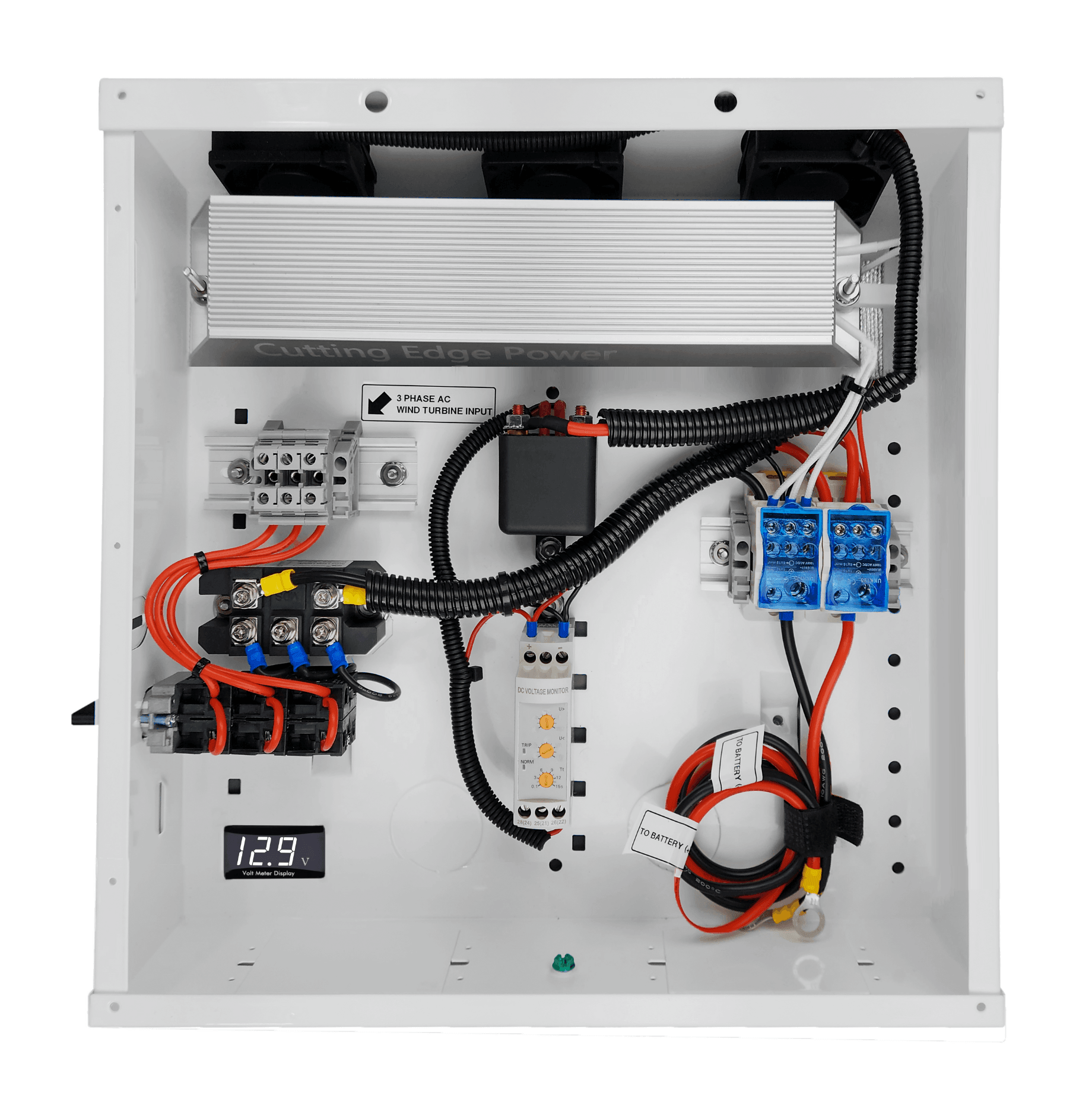RevoPower 722208351189 400W Wind Turbine Control Panel with Charge ...