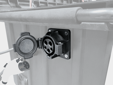 RevoPower EV Charger Input J1772 Receptacle, 48A @ 240VAC (11.5kW ...