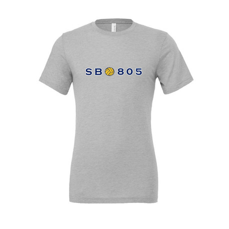 SB 805 Water Polo Club Tee - Athletic Grey - S&R Sport