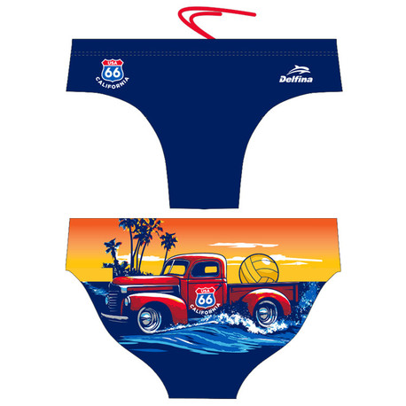 Delfina Male Route 66 Water Polo Suit