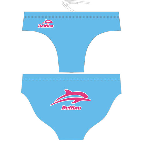Delfina Male Brights Blue Water Polo Suit - S&R Sport