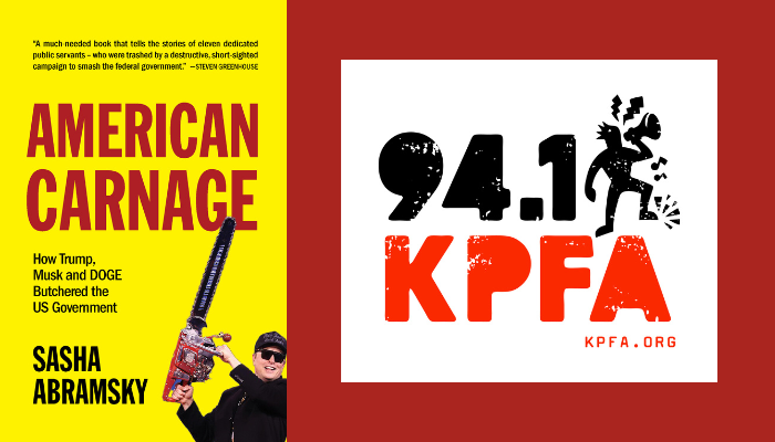 The Madman in the Oval Office: Interview with Sasha Abramsky - OR Books