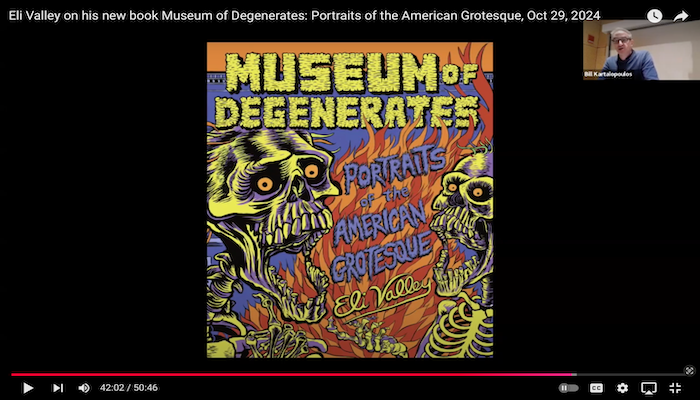 MUSEUM OF DEGENERATES author Eli Valley interviewed for New York Comics ...
