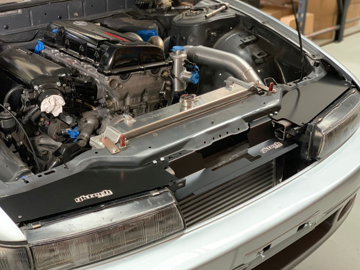 GK Tech Radiator Cooling Panel (89-94 S13) - Faction Motorsports