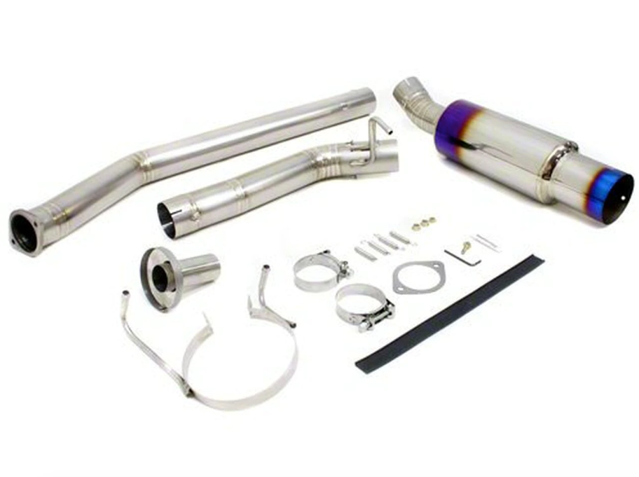 Tomei Powered USA Expreme Ti Titanium Catback Exhaust System (89-94 S13) - Faction Motorsports
