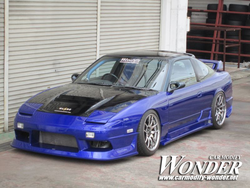 Car Modify Wonder 180SX Glare Aero Front Bumper - Faction Motorsports