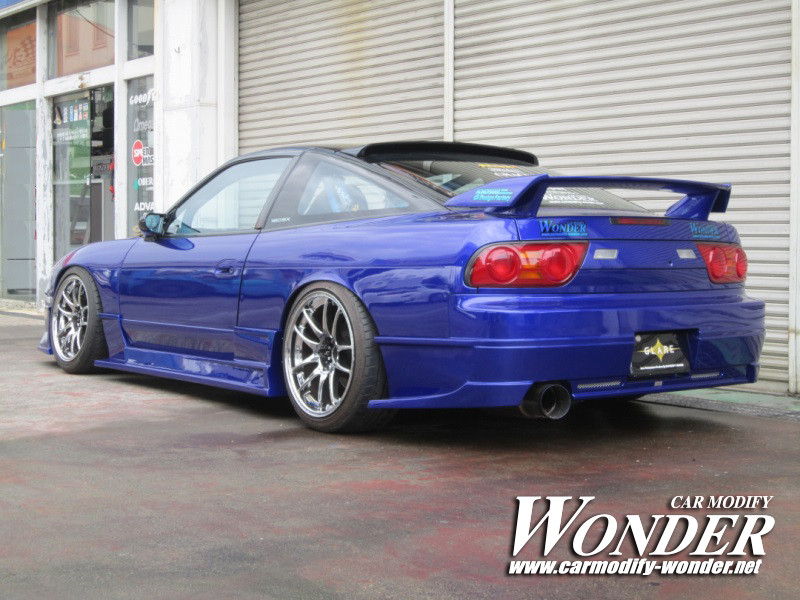 Car Modify Wonder 180SX Glare Aero Rear Bumper - Faction Motorsports