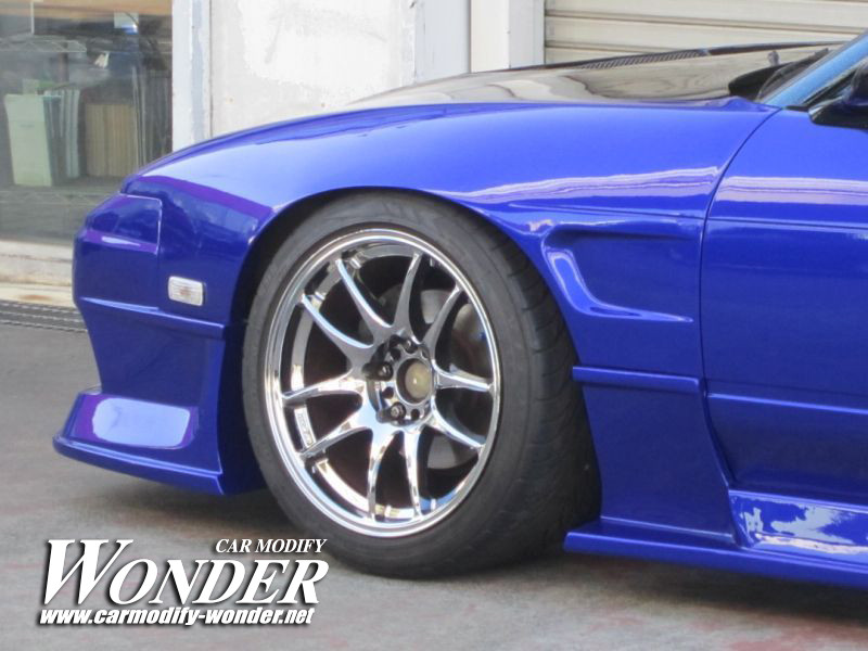 Car Modify Wonder SD Glare 30mm Front Fenders for 180SX (89-95 S13 ...