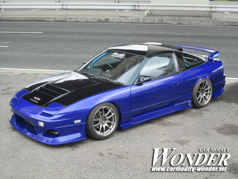 Car Modify Wonder Glare Lotus Vented Hood for 180SX (89-94 S13 ...