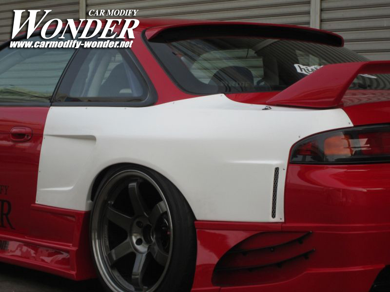 Car Modify Wonder Glare 50mm GT Rear Fenders (95-98 S14) - Faction ...