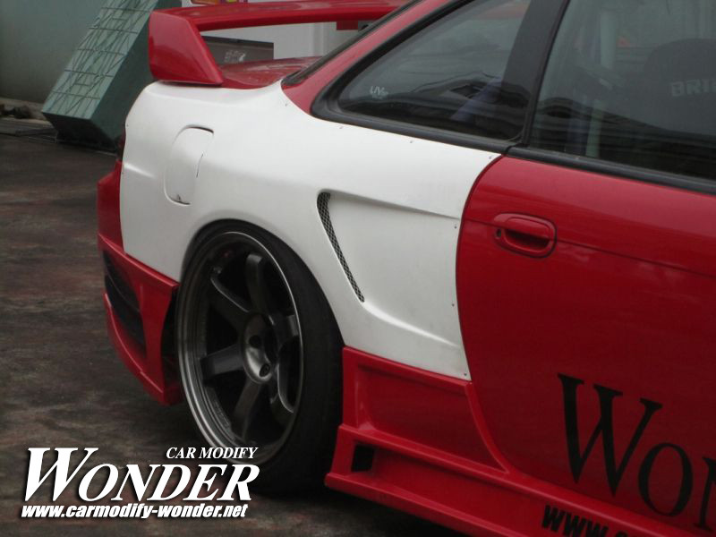 Car Modify Wonder Glare 50mm GT Rear Fenders (95-98 S14) - Faction ...
