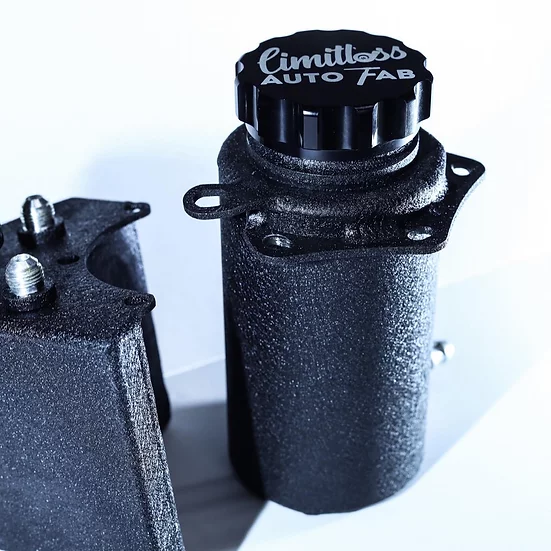 Limitless Auto Fab Catch Can & Coolant Overflow Combo (02-09 350z ...