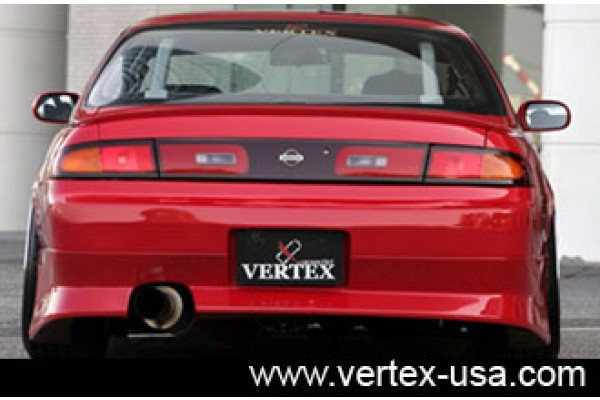 Vertex Rear Bumper (95-98 S14) - Faction Motorsports