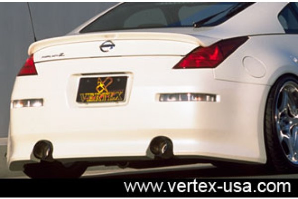 Vertex Rear Spoiler FRP (03+ 350Z) - Faction Motorsports