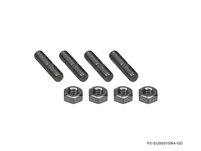 P2M Stainless T25/T28 Turbo Inlet Stud & Nut Set - M8X1.25 - Faction ...