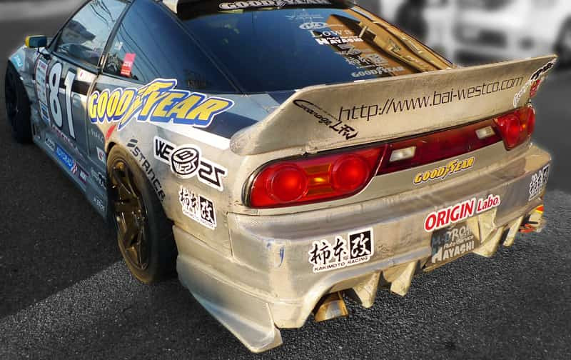 Origin Lab Type 3 Wing for 180SX (89-94 S13) - Faction Motorsports