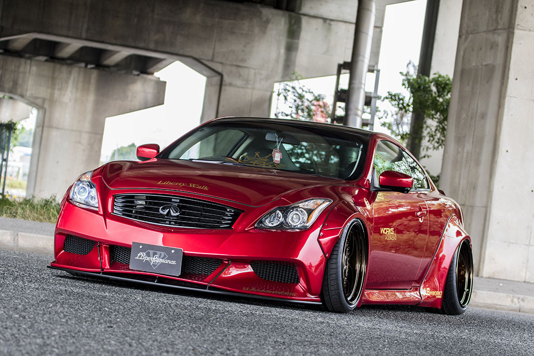Liberty Walk Full Body Kit (07-15 G37) - Faction Motorsports