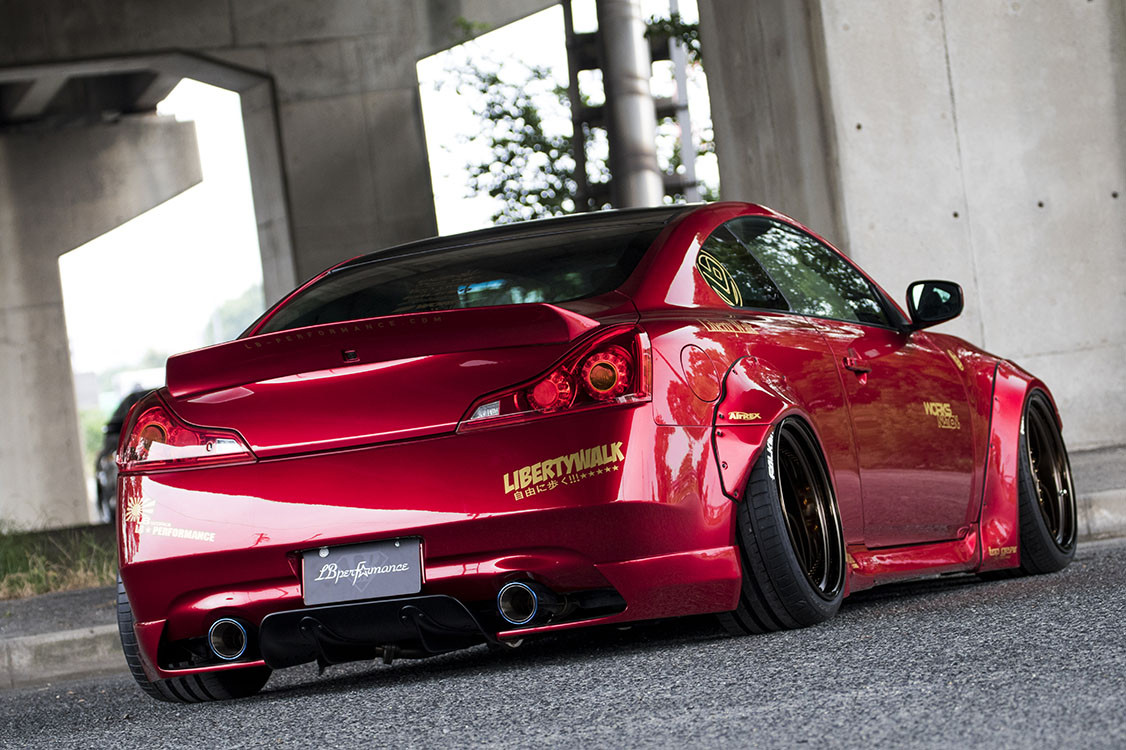 Liberty Walk Full Body Kit (07-15 G37) - Faction Motorsports