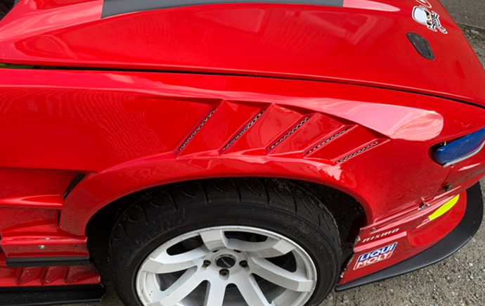 Origin Lab All Year Shark Era +55mm Rear Overfenders for Silvia (89-94 ...