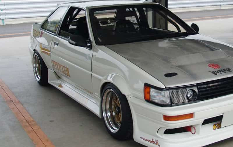 Origin Lab +40mm Rear Overfenders for 2-door (83-87 AE86) - Faction ...