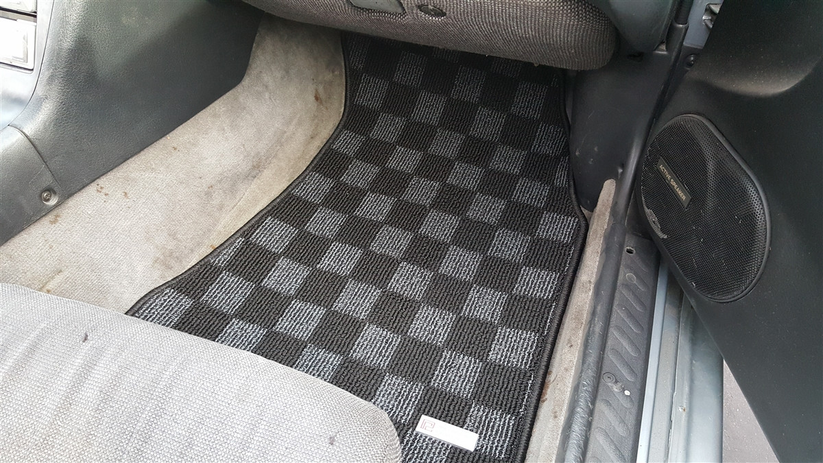 P2M Race Floor Mats for 240sx (89-94 S13) - Faction Motorsports