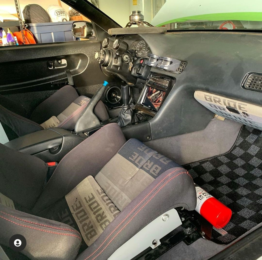P2M Race Floor Mats for 240sx (89-94 S13) - Faction Motorsports