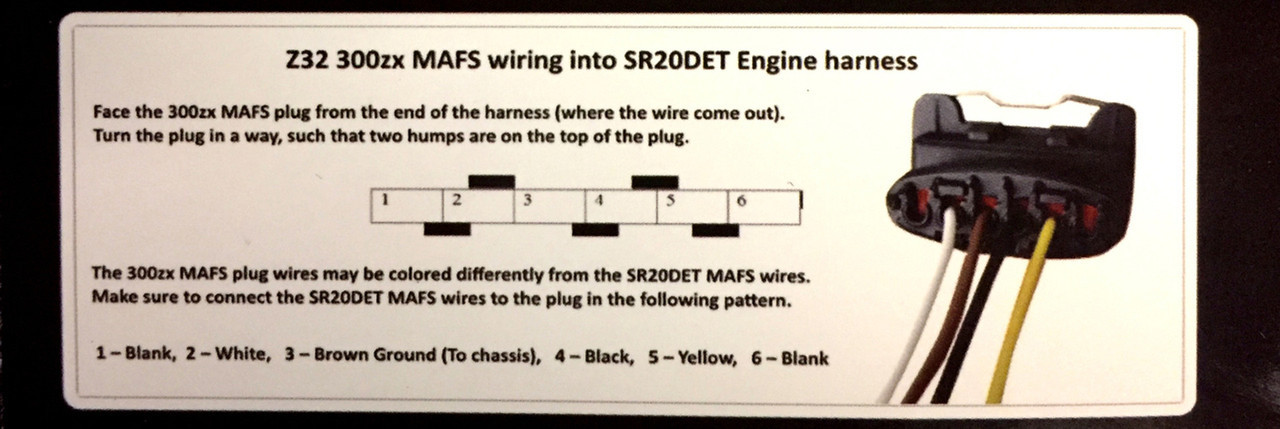 ISR Performance Z32 MAF Plug for SR20DET - Faction Motorsports