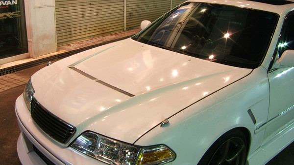 Car Modify Wonder Shadow Vented Hood for Mark II (96-01 JZX100 ...