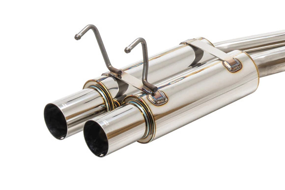 APEXi N1 Dual Muffler Stainless Catback Exhaust (89-94 S13) - Faction ...