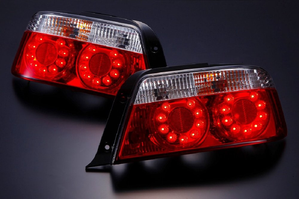 D-MAX LED Crystal Tail Lights for Chaser (96-01 X100) - Faction Motorsports