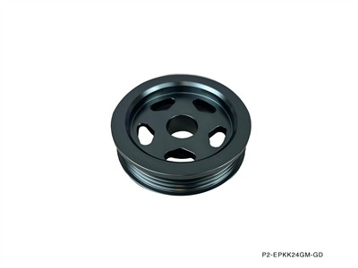 P2M Engine Pulley Kit for KA24E (89-94 S13) - Faction Motorsports