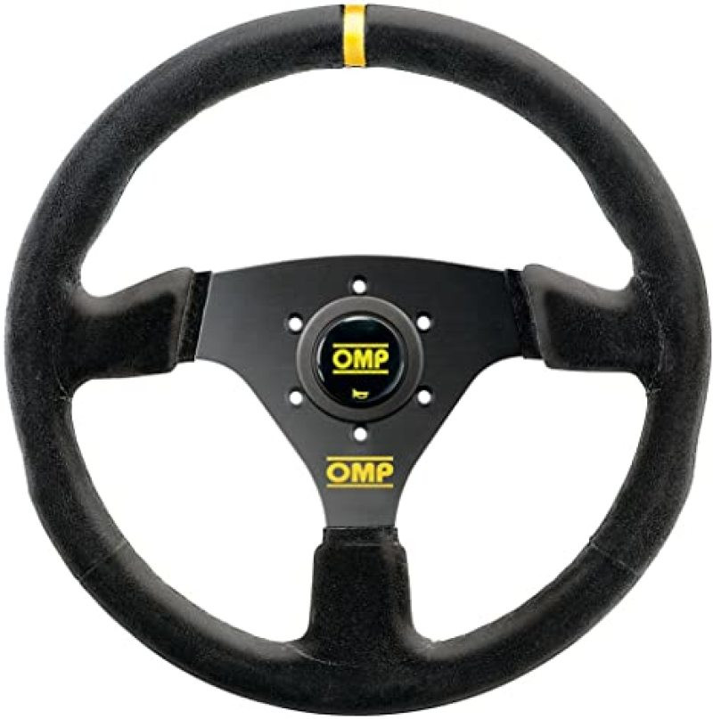 OMP Targa Steering Wheel Black/Black - Faction Motorsports