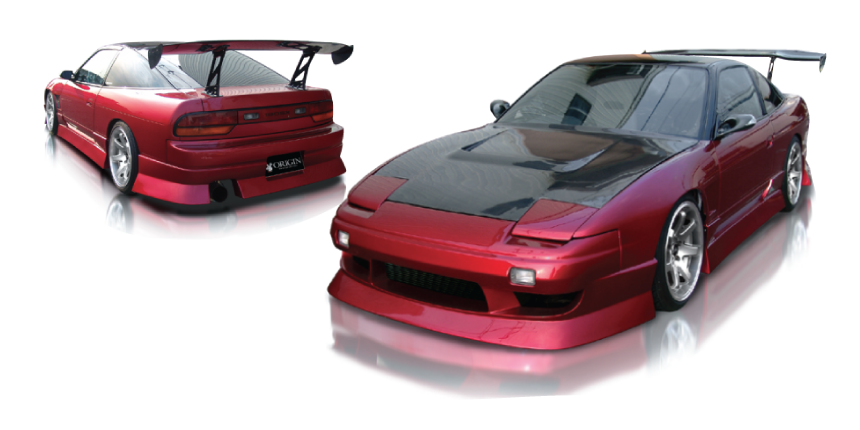 Origin Lab Aggressive Line Full Body Kit for 180sx (89-94 S13 ...