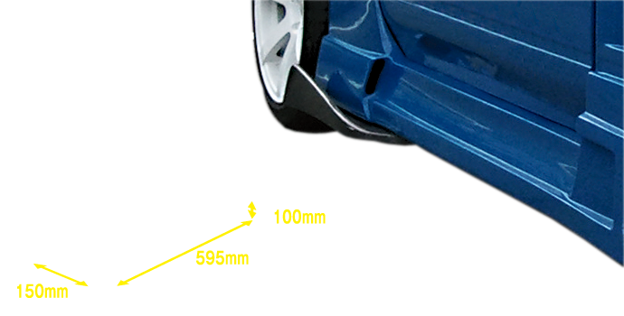 Origin Lab Universal Side Canard - Faction Motorsports