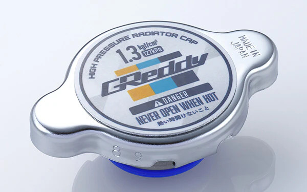 Greddy 1.3 Bar Radiator Cap Type-S - Brushed - Faction Motorsports