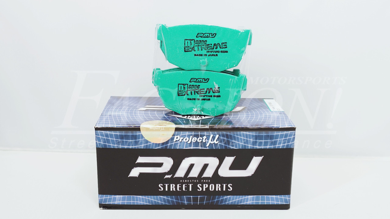 Project Mu D1 SPEC EXTREME Rear Brake Pads (89-02 S13/14/15) - Faction ...