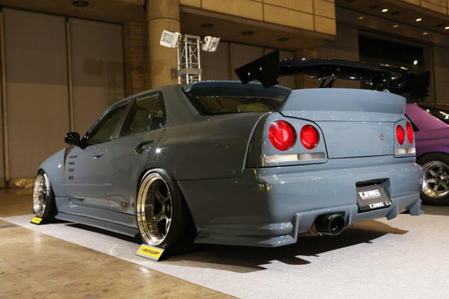 URAS Super Wide Aero System Kit for 4dr (99-02 R34) - Faction Motorsports