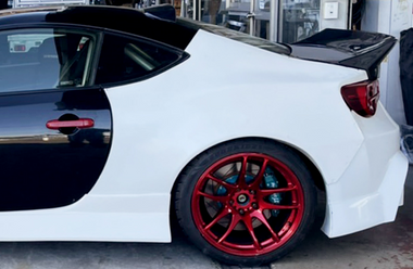 Origin Labo Rear Fenders 55mm (12+ GT86/BRZ/FRS) - Faction Motorsports