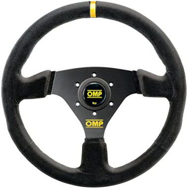 OMP Targa Steering Wheel Black/Black - Faction Motorsports