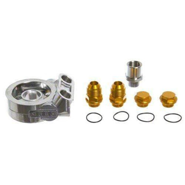 GReddy Engine Oil Block Adapter M20 x 1.50 -10AN Fittings - Faction ...