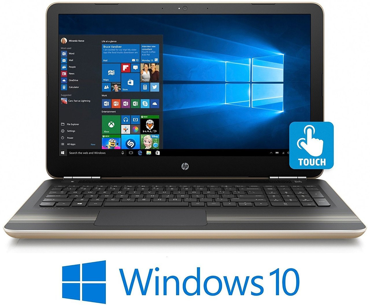 2017 Hp Pavilion 15.6" Touchscreen High Performance Flagship Premium ...