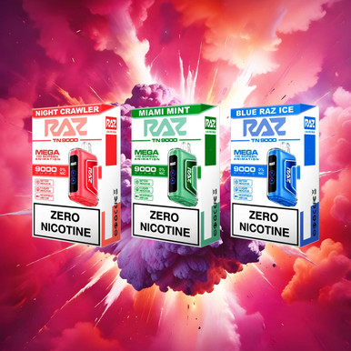 Raz 9000 Zero % Nicotine - Tobacco Haven
